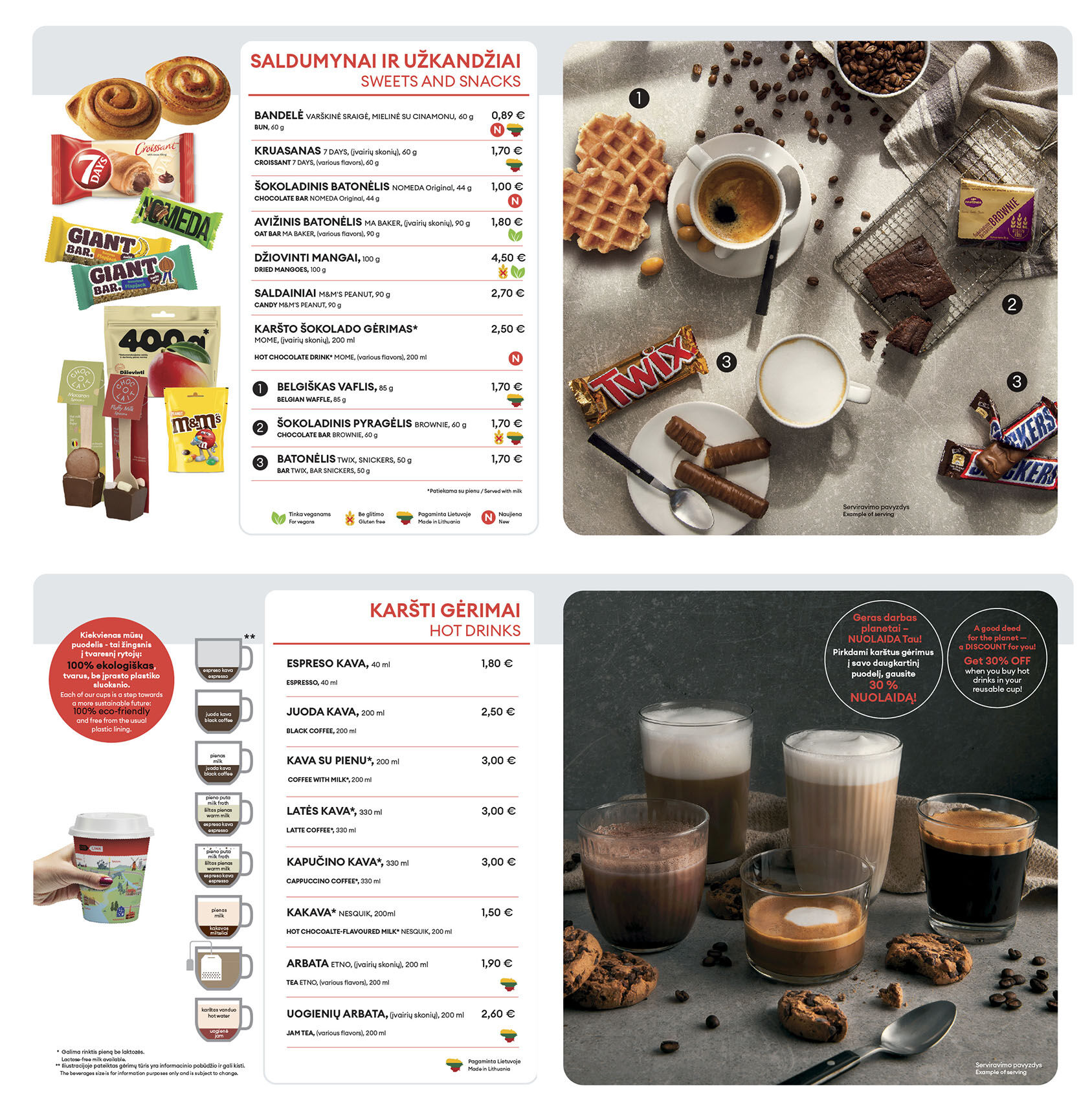 Maistas traukiniuose | LTG Link