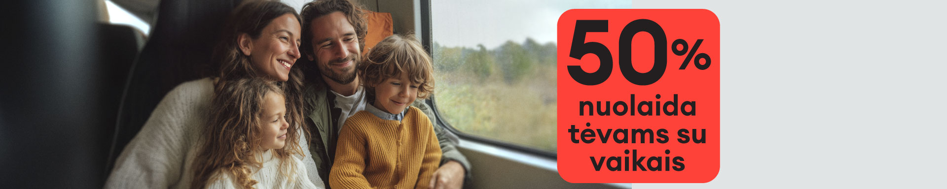 Nuolaida šeimoms | LTG Link